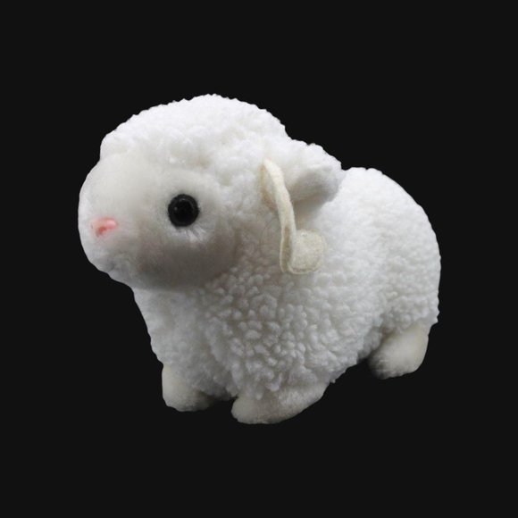 Jerry Elsner | Toys | Vtg Jerry Elsner White Sheep Ram Plush Stuffed ...